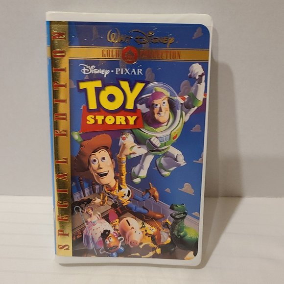 Disney | Media | Toy Story Vhs 200 Special Edition Clam Shell Gold ...